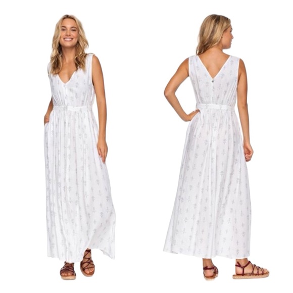 Roxy | Dresses | Nwt Roxy Apache Nature Maxi Button Front Dress | Poshmark
